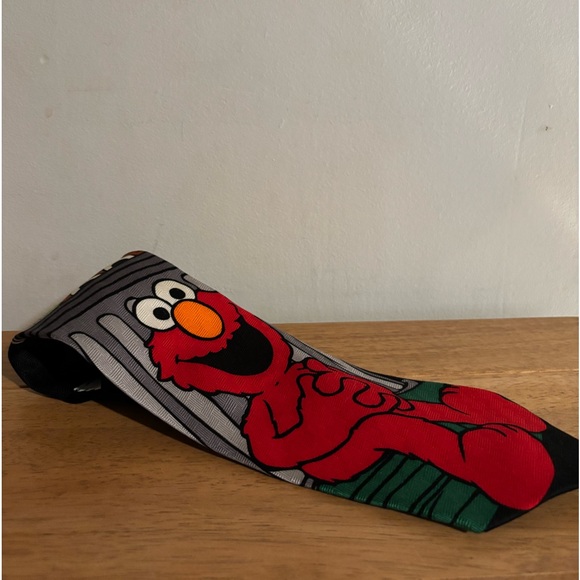 Sesame Street | Accessories | Sesame Street Elmo Grouch Mens Neck Tie ...